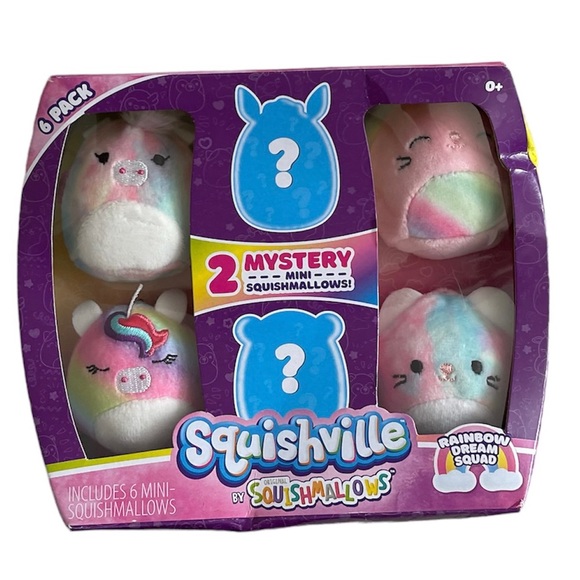 Squishmallows | Toys | New Squishville By Squishmallows Rainbow Dream ...